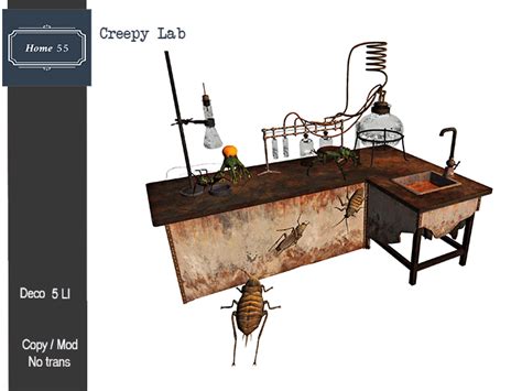 Second Life Marketplace Home 55 Creepy Lab Second Life Marketplace Home 55 Creepy Lab