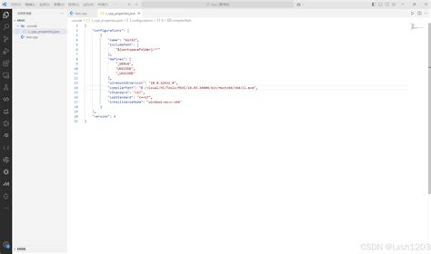 Vscode C环境配置msvcmingw Lxsh1203s Blog