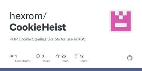 GitHub Hexrom CookieHeist PHP Cookie Stealing Scripts For Use In XSS