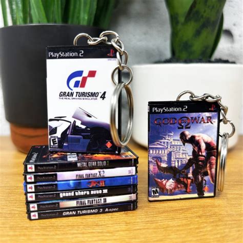 Ps2 Case Keychain Etsy Uk