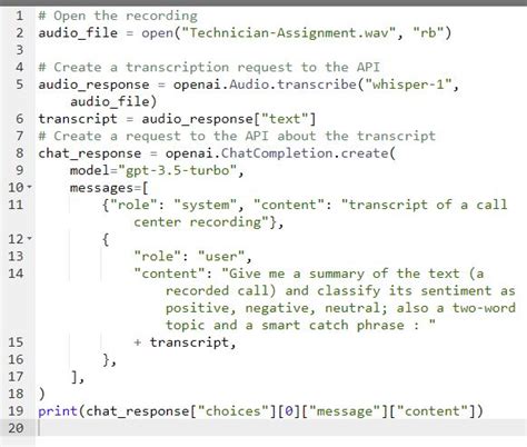 Nikolaos Christoforidis On Linkedin Openai Dataanalysis Callcenterinsights Python