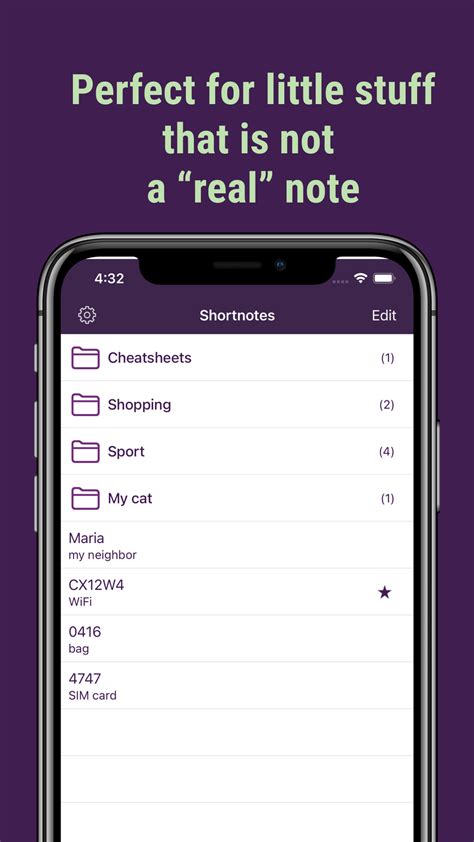 Iphone Için Shortnotes Quick Reference İndir