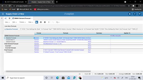 2 4 7 1 Conditional Formatting Anaplan Community