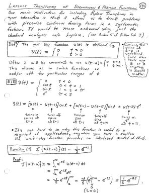 Differential Equations Quiz Week Soln Math Spring Quiz Please Put Your Work On