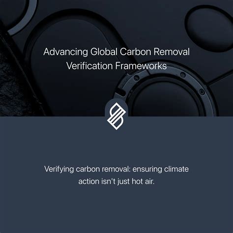 Advancing Global Carbon Removal Verification Frameworks → Scenario