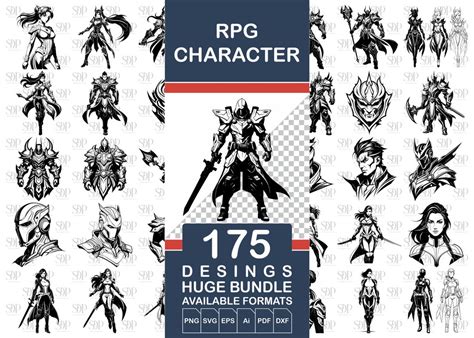 Rpg Classes Svg Rpg Svg Rpg Classes Svg Bundle Rpg Classes Svg Cut