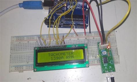 Digital Tachometer With Arduino For Measuring Rpm Instructables