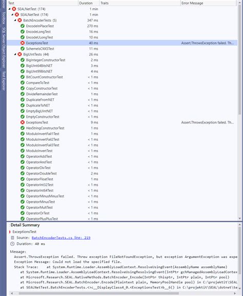 Exception Tests Fail On Vs Apparently Microsoft Visualstudio Testplatform Common Resources