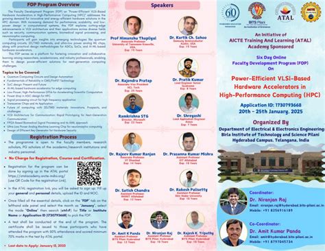 Atal Fdp Hpc Dr Amit Kumar Panda