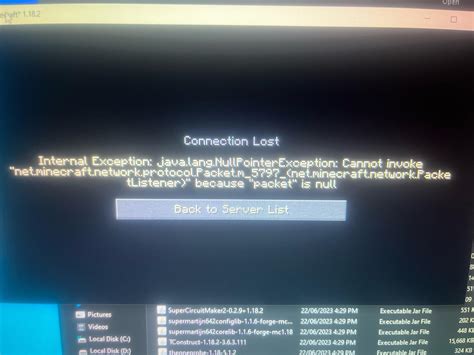 Immersive Portals Forge 1182 11413 Mod Version Connecting To