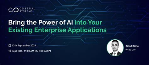 Celestial Systems Inc On Linkedin Ai Machinelearning Cloudinnovation Digitaltransformation…