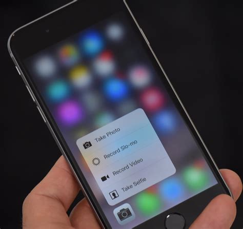 how to use 3d touch on iphone 6s and iphone 6s plus
