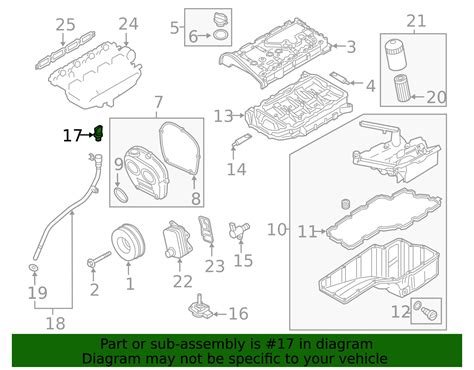 2009-2025 Audi Tube Plug 06H-115-418-M | OEM Parts Online