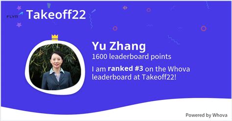 Yu Zhang On Linkedin Takeoff22 Flyrtakeoff22 Flyrinams Whova