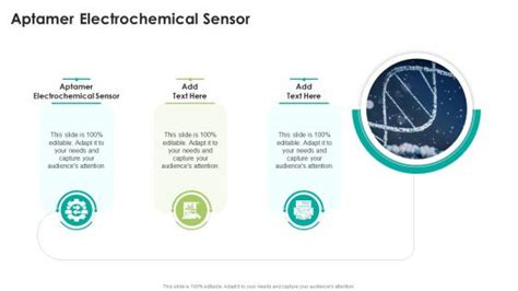 Aptamer Electrochemical Sensor Powerpoint Presentation And Slides Ppt Sample Slideteam