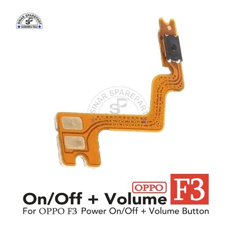 Jual Power On Off Volume Oppo F Switch On Off F Flexible Ori Shopee Indonesia