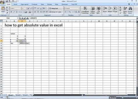 Absolute Value And Excel At Brent Vangundy Blog