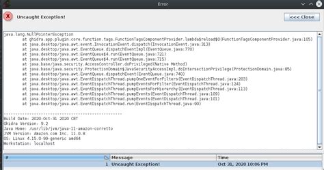 deleting a function that have a tag uncaught exception java lang nullpointerexception · issue