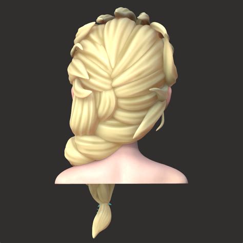 Elsa Bust For 3d Printing Cgtrader