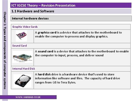 Ict Igcse Theory Revision Presentation Chapter 1 Types