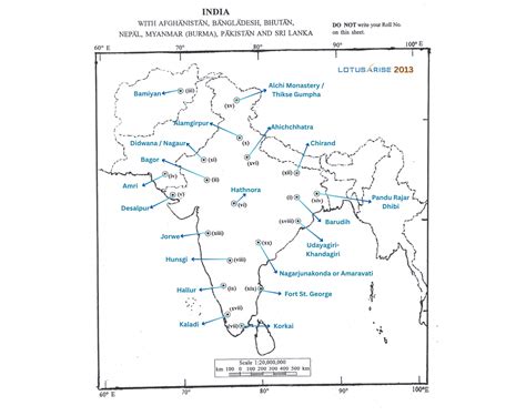 UPSC History Optional Map Solution UPSC LotusArise