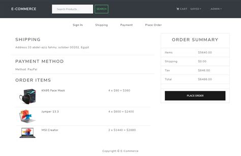 GitHub SirSayed E Commerce MERN Stack Project