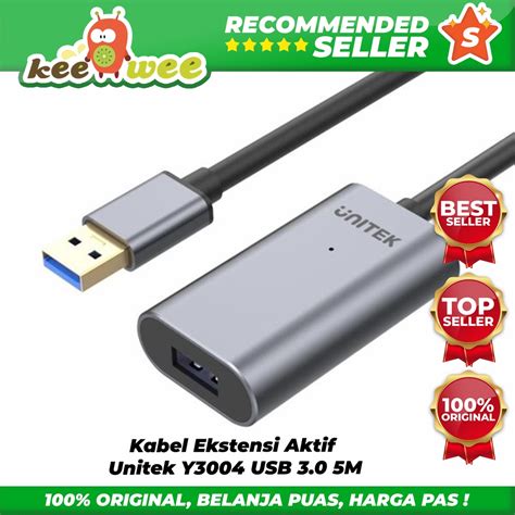 Jual Kabel Ekstensi Aktif Unitek Y USB M Shopee Indonesia