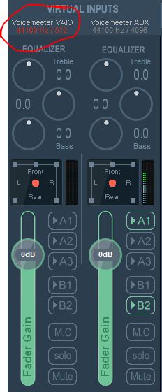 voicemeeter input issue related cantabile community