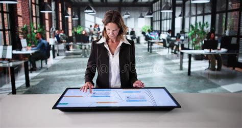 Engineers At Ai Business Research Center Use Node Editor Stock Illustration Illustration Of