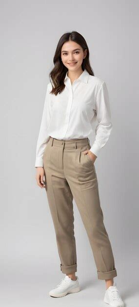 Premium Ai Image Beautiful Casual Girl