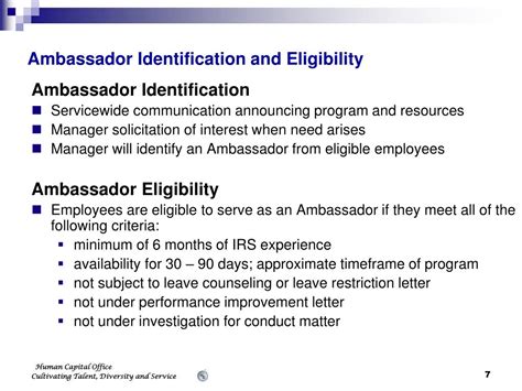 Ppt Servicewide New Employee Ambassador Program Powerpoint