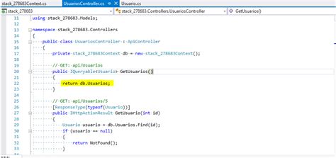 web api como hago para retornar un json con un identificador
