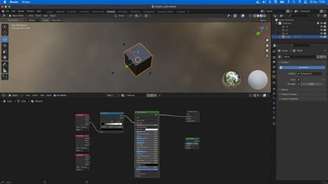 Shader Nodes Use Geometry Proximity To Color A Cube Blender Stack Exchange