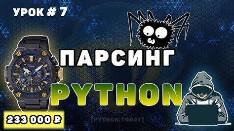 Обучение парсингу на Python 7 Парсинг сайтов на фрилансе Requests Beautifulsoup Youtube