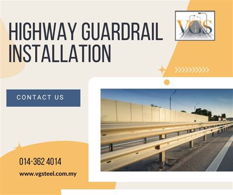 Safeguarding Highways The Expert Approach To Installing Guardrails By Vgsteel Fabricator
