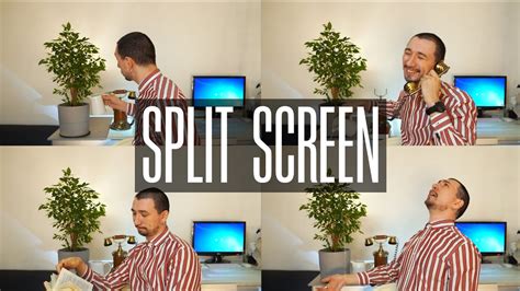 How To Use The Split Screen Effect Creatively🤔 Making A Cool Split Screen Video Youtube