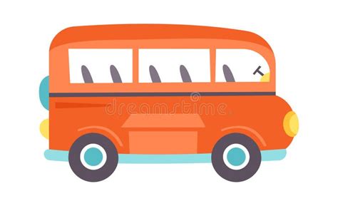 Cartoon Passenger Bus Stock Vector Illustration Of City 280936546