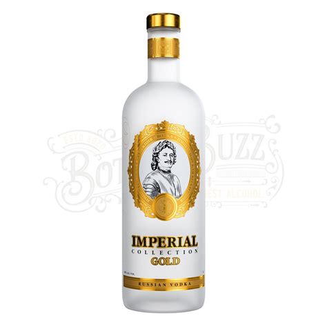 Imperial Collection Gold Vodka Bottlebuzz