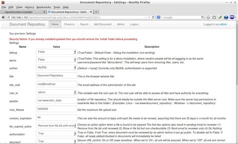Setup Document Management System Using Opendocman On Centos Unixmen