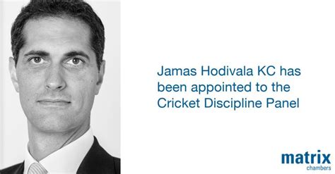 The England And Wales Cricket Board Ecb Cricket Board Has Appointed Jamas Hodivala Kc As A