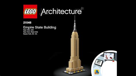 LEGO Instructions Architecture 21046 Empire State Building