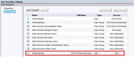 Read Only Local Repository In Sap Data Services 4 Sap Community
