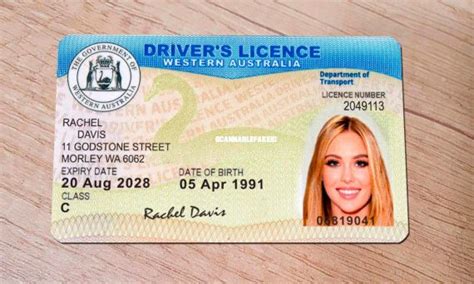 Western Australia Fake Driver License Buy Scannable Fake ID Online Fake Drivers License
