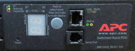 Apc Ap7853 20xc13 4xc19 Zerou Metered Rack Pdu Power Distribution Unit 32a