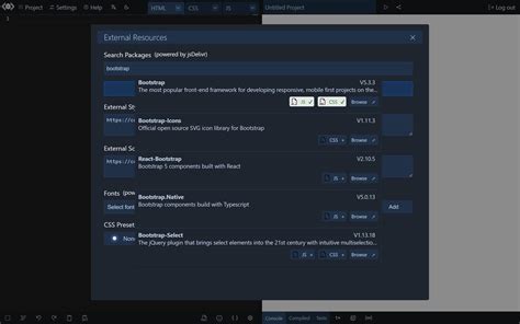 external resources livecodes