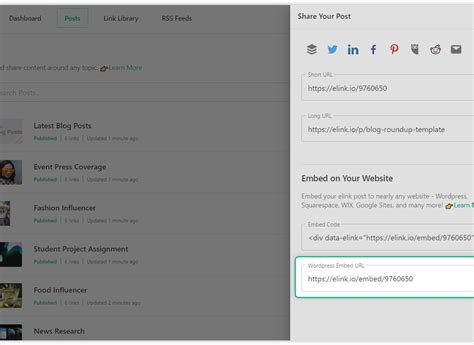 how to embed custom rss feeds html code on your website