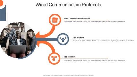 wired communication protocols powerpoint templates slides and graphics