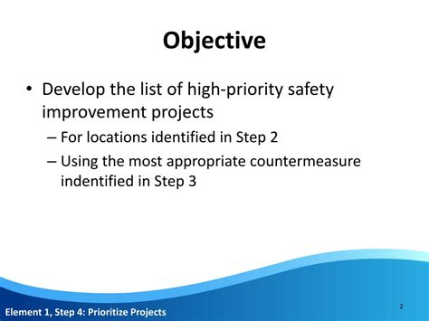 PPT Element 1 4 Step Project Selection Process PowerPoint Presentation ID 2580110