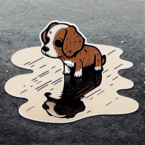 Premium Photo Art Design In Cat Sticker Die Cut Of Kitten With