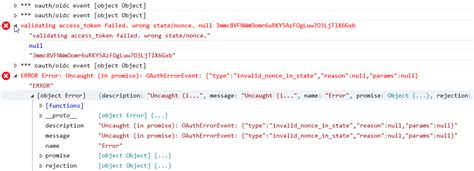 Validating Accesstoken Failed Wrong Statenonce In Internet Explorer
